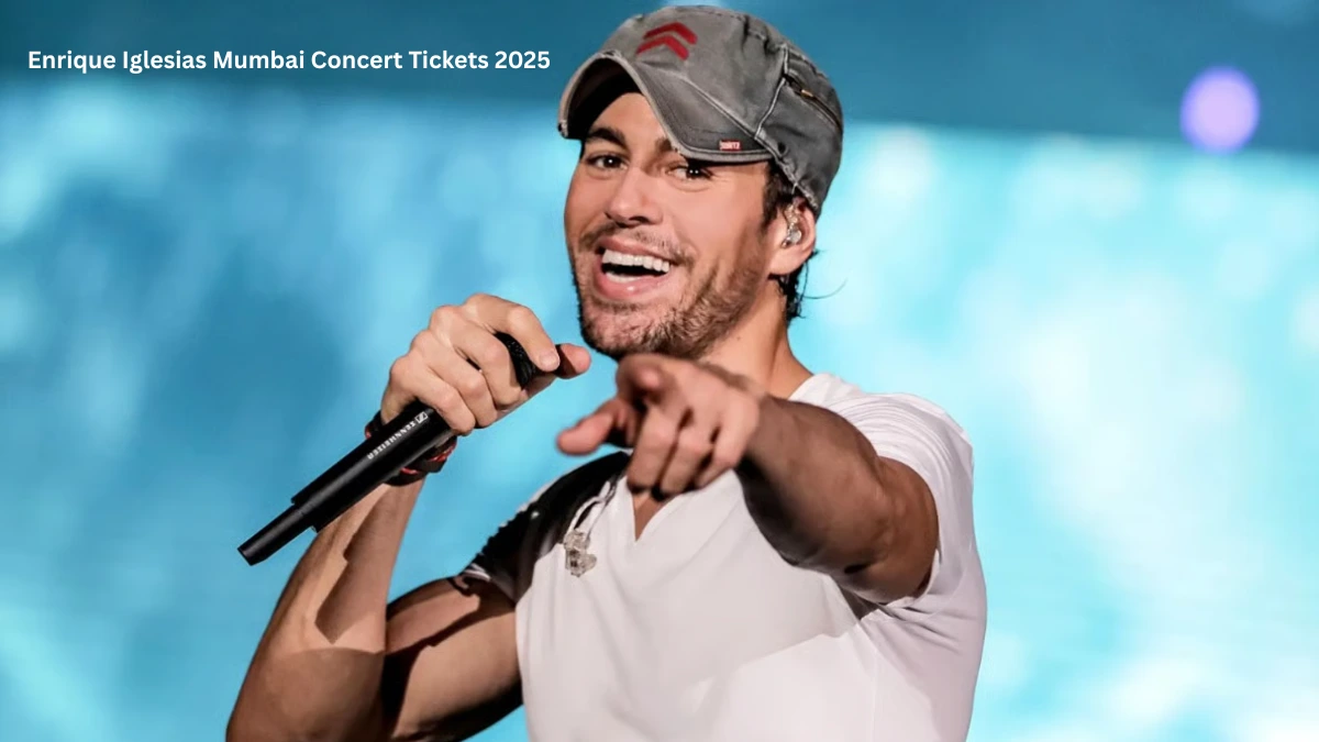 Enrique Iglesias Mumbai Concert Tickets 2025– Date, Venue, Price & How ...