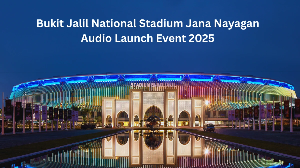 Bukit Jalil National Stadium Jana Nayagan Audio Launch Event 2025 ...