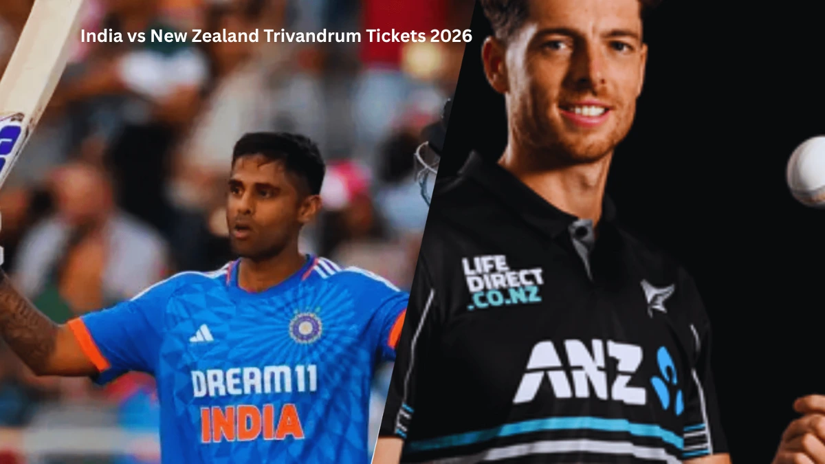 India vs New Zealand Trivandrum Tickets 2026: Booking, Prices & Sale ...