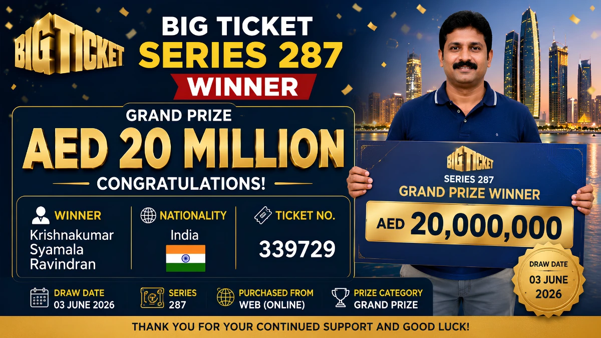 June Big Ticket Winner 2026 - Dubai News & Latest Updates
